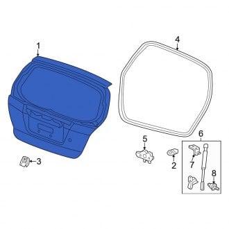 Honda Fit Replacement Trunk Lids — CARiD.com
