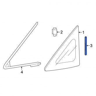 Honda Accord Replacement Window Seals — CARID.com