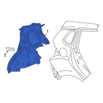 Honda Fit Replacement Quarter Panels | CARiD
