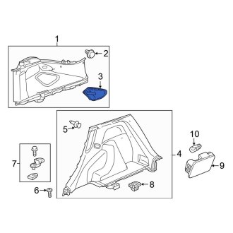 Honda Fit Replacement Fender Moldings & Trim — CARiD.com