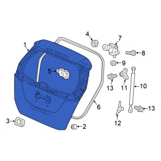 Honda Fit Replacement Trunk Lids — CARiD.com