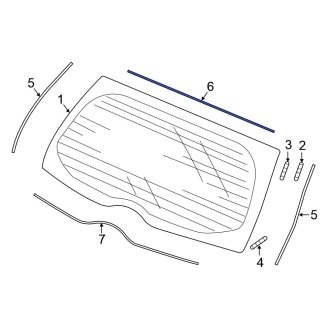 Honda Odyssey Replacement Window Seals | CARiD