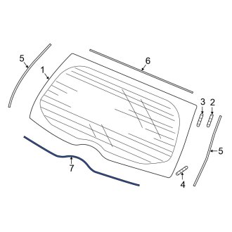 Honda Accord Replacement Window Seals — CARID.com