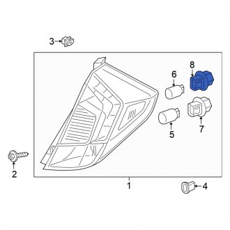 Honda Ridgeline OEM Headlights | Projector, LED, HID, Halo — CARiD.com