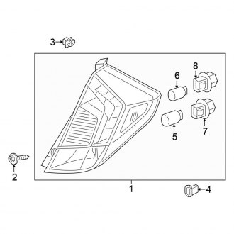 2015 Honda Fit Body Parts | Collision Repair, Restoration - CARiD.com