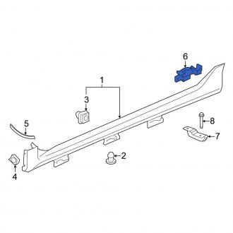 Honda Insight Rocker Panel Hardware | Clips, Brackets — CARiD.com
