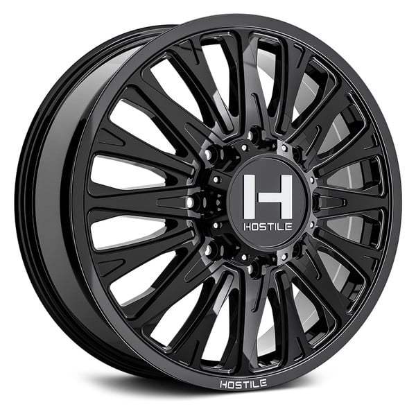 HOSTILE® H404 DUALLY GHOST Wheels - Asphalt Rims - H404-22828165-221GA