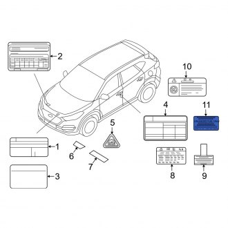 Hyundai Tucson OEM Fuel System Parts | Pumps, Lines — CARiD.com