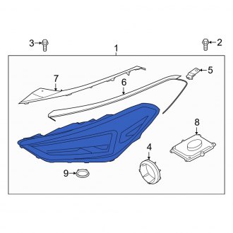 Hyundai Tucson OEM Headlights - Factory Headlights | CARiD