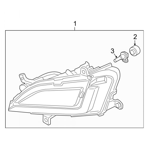 Hyundai OE 1864935009L - Fog Light Bulb