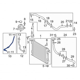 Hyundai Tucson Coolant Overflow Tanks — CARiD.com