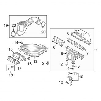 Hyundai OEM Air Intake Parts | Filters, Manifolds — CARiD.com