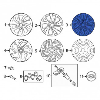 Hyundai Tucson Factory Steel Wheels | CARiD
