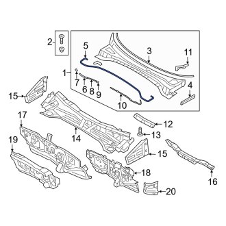 Hyundai Tucson Under Hood Insulations | Pads, Liners — CARiD.com