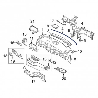 Hyundai Tucson Interior Brackets & Hardware — CARiD.com