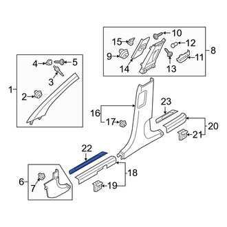 Hyundai Tucson Rocker Panels, Floor Pans, Moldings — CARiD.com