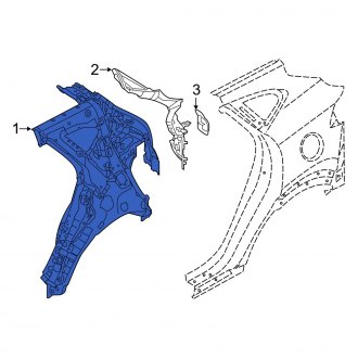Hyundai OEM Quarter Panels & Parts | Rear & Front — CARiD.com