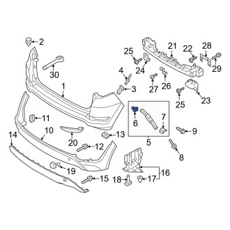 Hyundai Palisade OEM Bumpers | Genuine Front & Rear Bumpers — CARiD.com