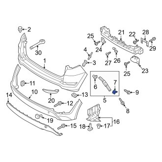 Hyundai Ioniq 5 OEM Bumpers - Genuine Front & Rear Bumpers | CARiD
