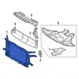 Hyundai Tucson Radiator Supports — CARiD.com