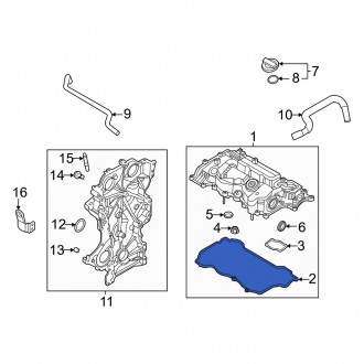 Hyundai Venue OEM Engine Parts | Rebuild Kits, Pistons — CARiD.com