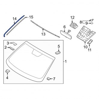 Hyundai Window Trim - Moldings, Pillar Posts, Sills | CARiD