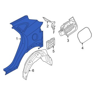 Hyundai Tucson Replacement Quarter Panels | CARiD
