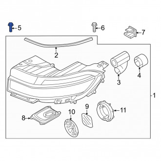 Hyundai Ioniq 5 OEM Lighting | Headlights, Fog & Tail Lights — CARiD.com