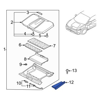 Hyundai Ioniq 5 Battery Trays, Alternator Brackets, Mounts — CARiD.com