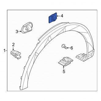 Hyundai Ioniq 5 OEM Fenders | Factory Front & Rear Fenders — CARiD.com