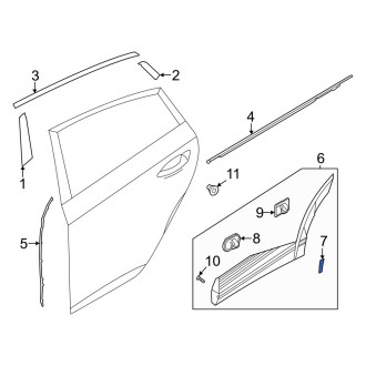 Hyundai Ioniq 5 Door Moldings | Side, Edge, Belt – CARiD.com
