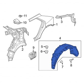 Hyundai Ioniq 5 Inner Fenders | Wells, Liners, Shields — CARiD.com