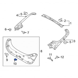 Hyundai Ioniq 5 Trunk & Tailgate Moldings — CARID.com
