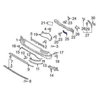 Hyundai Ioniq 5 Bumper Brackets & Hardware | Front, Rear — CARiD.com