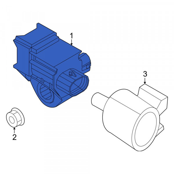 Hyundai OE 99110AA000 - Front Cruise Control Distance Sensor