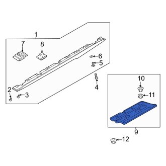 Hyundai Underbody Covers - Splash Shields, Protection | CARiD