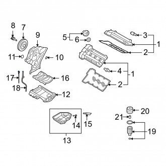 Hyundai Genesis Coupe OEM Engine Parts | Rebuild Kits, Pistons — CARiD.com