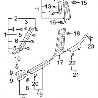 Hyundai Kona OEM Interior Components — CARiD.com