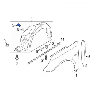 Hyundai Equus Replacement Fenders & Components | CARiD