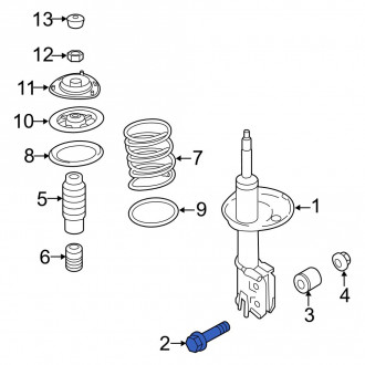 Hyundai Accent OEM Suspension Parts - Shocks, Struts | CARiD