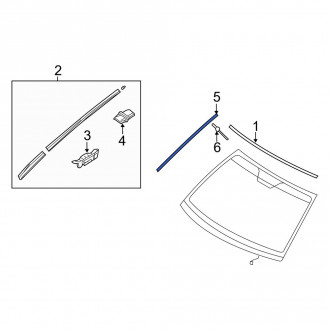 Hyundai Window Trim | Moldings, Pillar Posts, Sills — CARiD.com