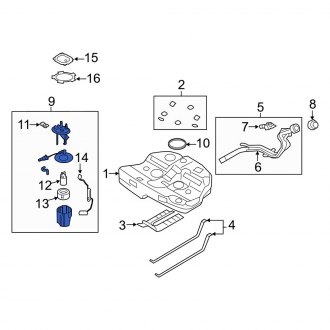 Hyundai OEM Fuel System Parts - Pumps, Lines, Injectors | CARiD