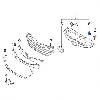 Hyundai Venue Grille Brackets & Hardware — CARiD.com