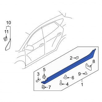 Hyundai Replacement Rocker Panels - Full, Inner, Outer | CARiD