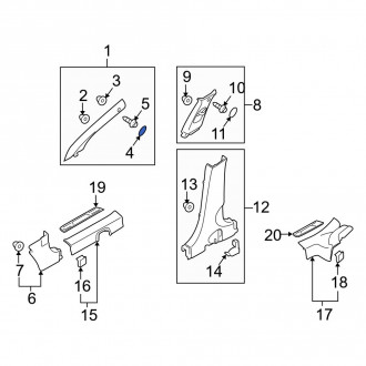 Hyundai Tucson OEM Chassis Frames & Body Parts | Tubs, Doors — CARiD.com