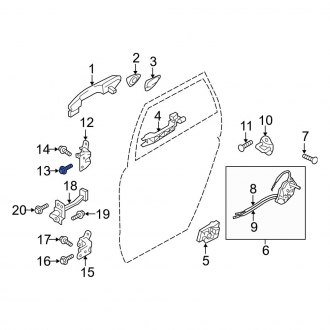 Hyundai Kona OEM Doors & Parts | Shells, Panels, Armrests — CARiD.com