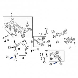Hyundai Genesis OEM Suspension Parts | Shocks, Struts — CARiD.com
