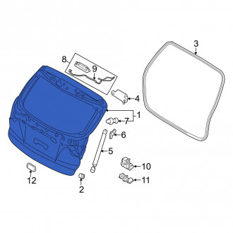 Hyundai Tucson Replacement Trunk Lids | CARiD