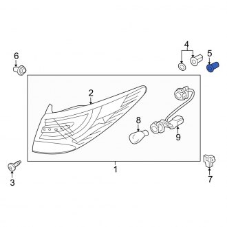 Hyundai Santa Cruz OEM Lighting | Headlights, Fog & Tail Lights — CARiD.com