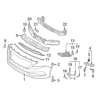 Hyundai Accent OEM Bumpers | Genuine Front & Rear Bumpers — CARiD.com